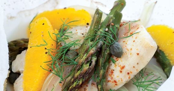Orange Tilapia with Fennel and Asparagus - alive magazine