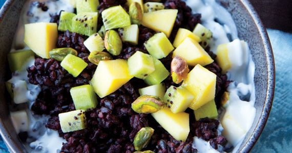 Coconut Black Rice Cereal - alive magazine