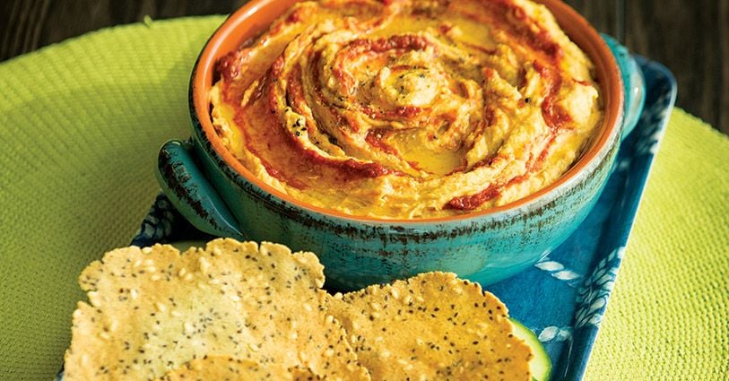 Sesame-Thyme Rice Crackers - alive magazine