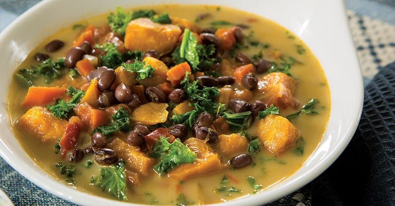 Kabocha Kale Soup - alive magazine