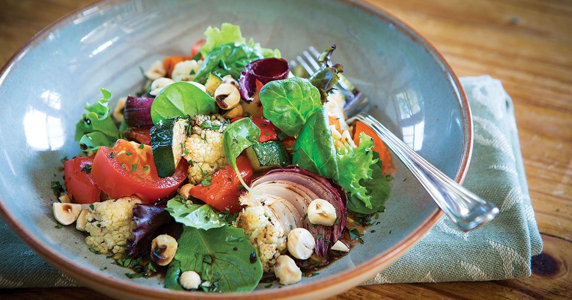 Roasted Vegetable Salad - alive magazine