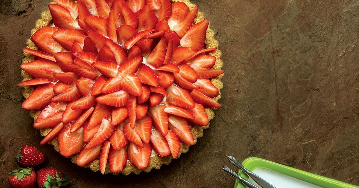 Honeyed Fruit Tart with Spelt Crust - alive magazine