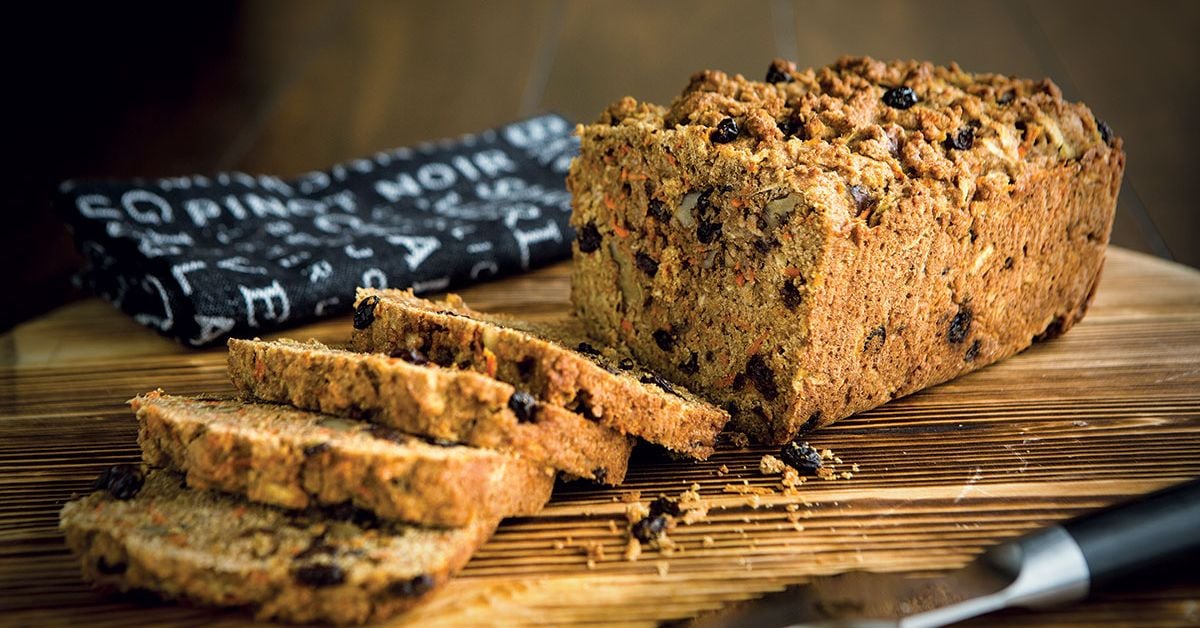 Whole Wheat Morning Glory Bread - alive magazine