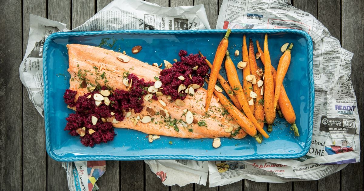 Beet Pesto Splake - alive magazine