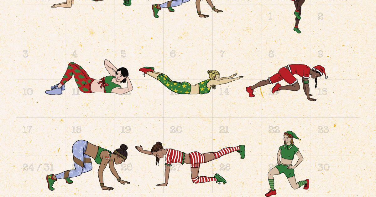 Fitness Advent Calendar: Do 25 Days of Workouts | alive - alive magazine