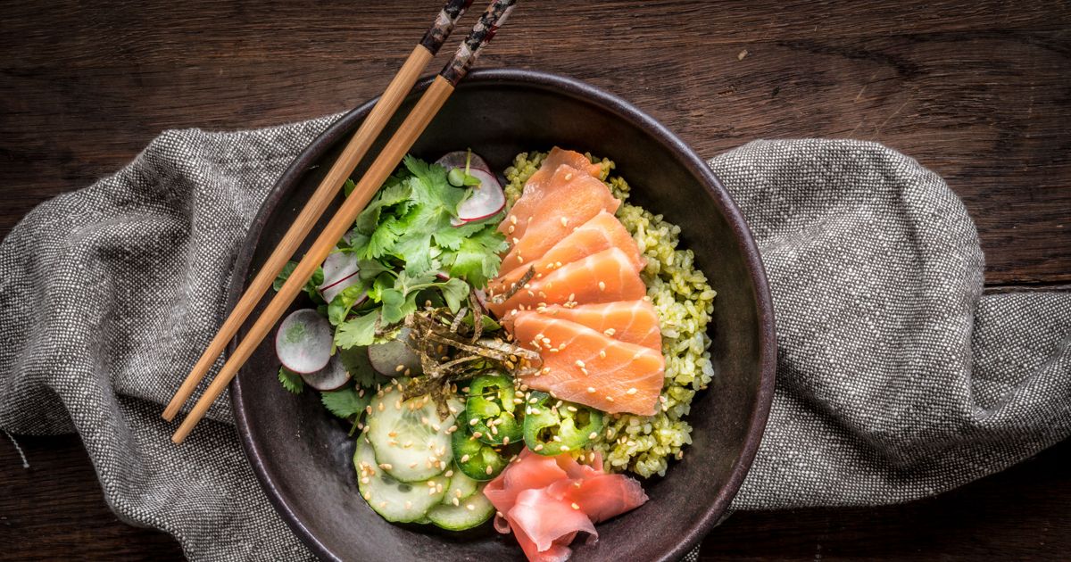 Matcha Sushi Bowl - alive magazine