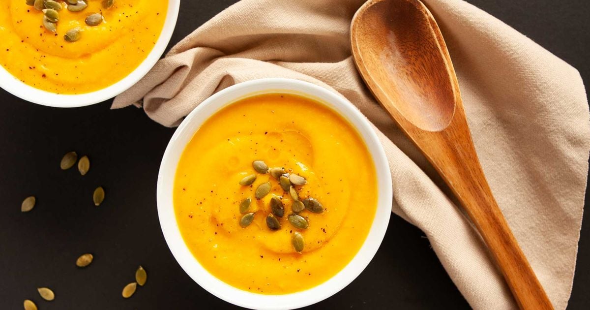 Roasted Butternut Squash and Cauliflower Soup - alive magazine