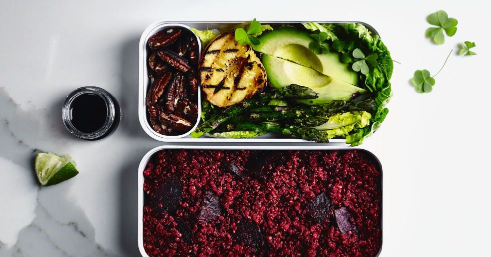 Red Velvet Quinoa Bento - alive magazine