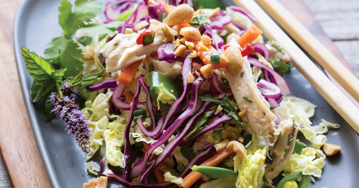 Thai Chicken Slaw - alive magazine