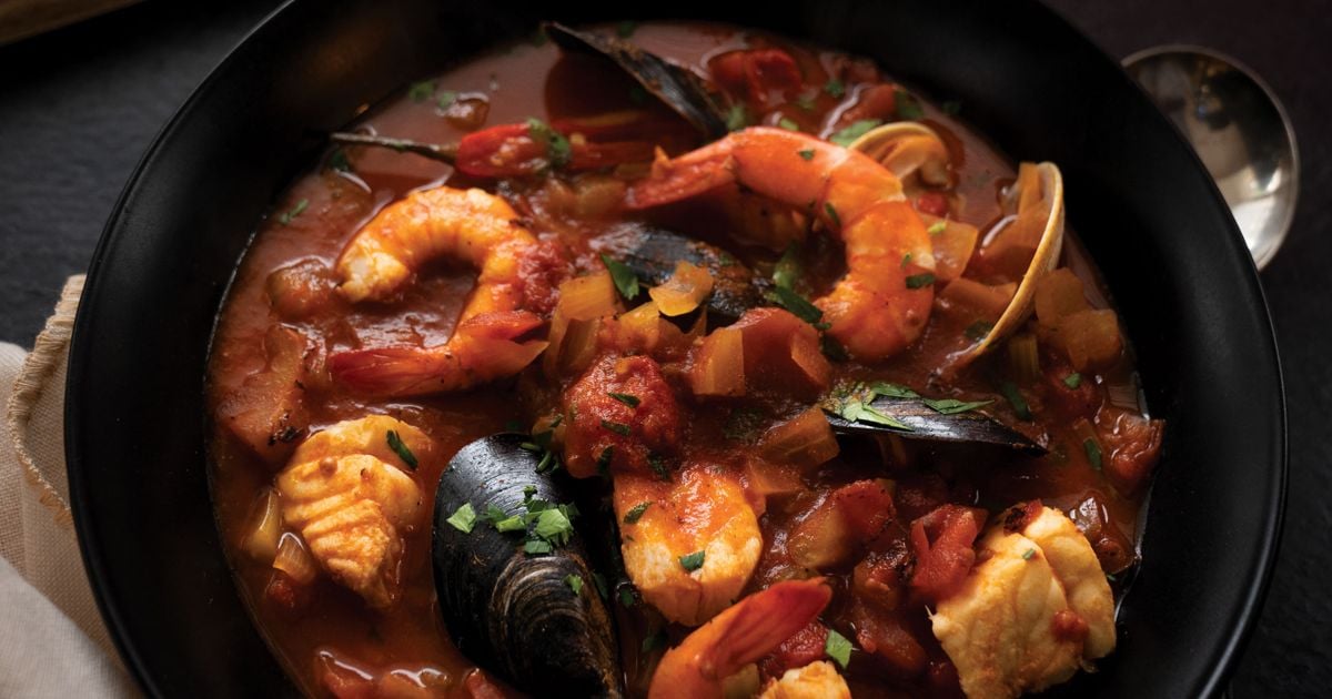 Winter Warming Smoky Seafood Stew - alive magazine