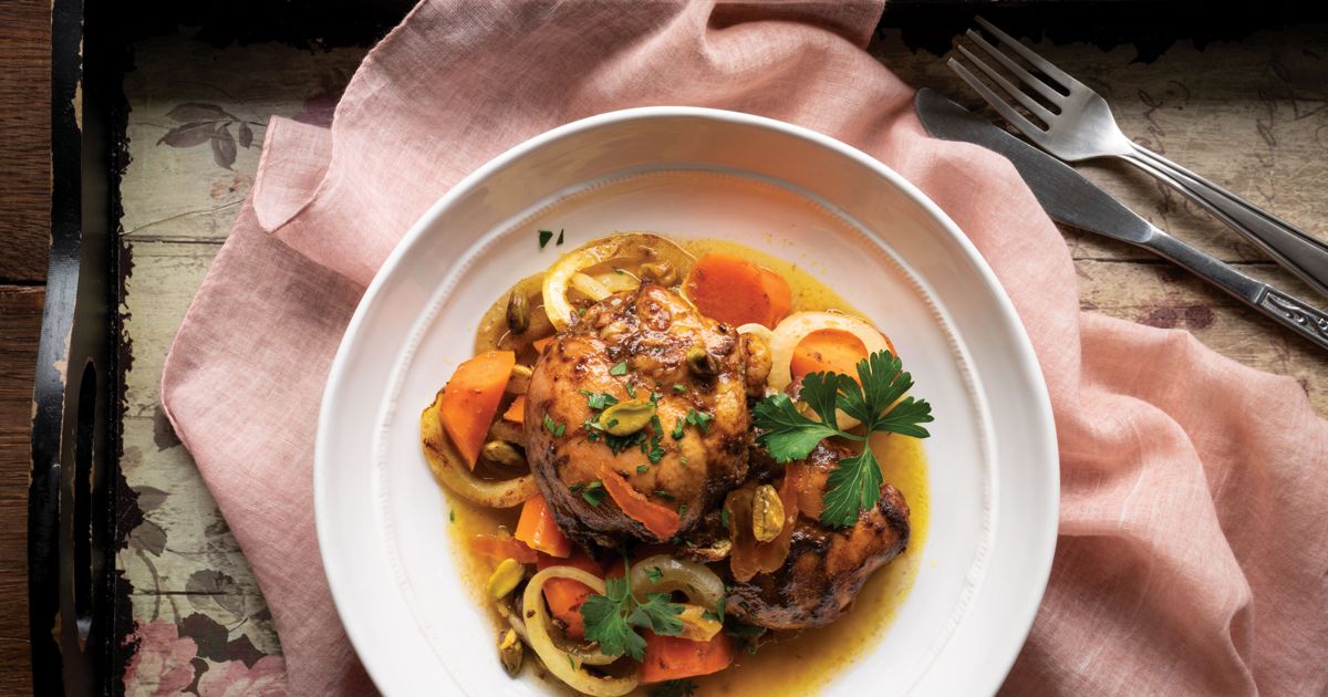 Moroccan Cacao Chicken - alive magazine