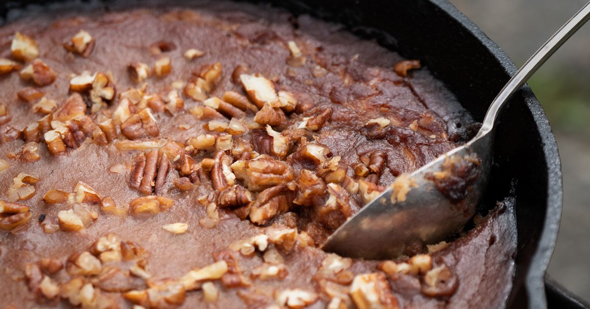 Caramelized Pecan Pudding Cake - alive magazine