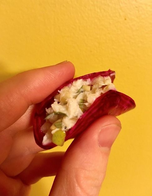Crab and Beet Tacos - alive magazine