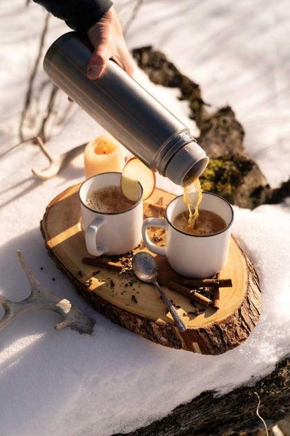 Chai-Spiced Hot Apple Cider - alive magazine