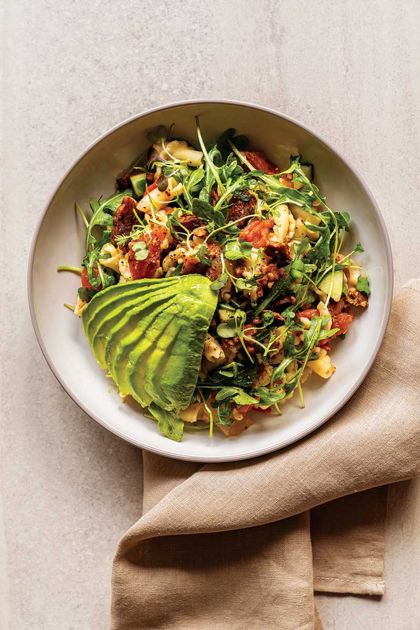 No Bacon BLT Pasta Salad - alive magazine