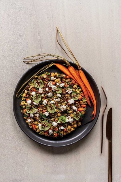 Roasted Carrot Tabbouleh - alive magazine
