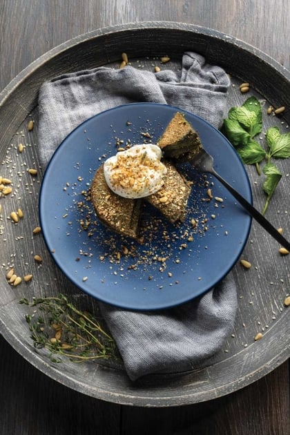 Buckwheat Spinach Pancake Stack - alive magazine