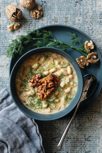 White Bean Dill Soup - alive magazine