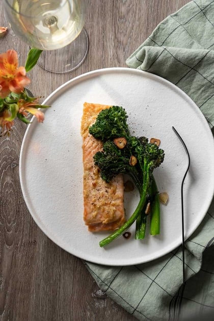 Miso and Maple Glazed Salmon - alive magazine