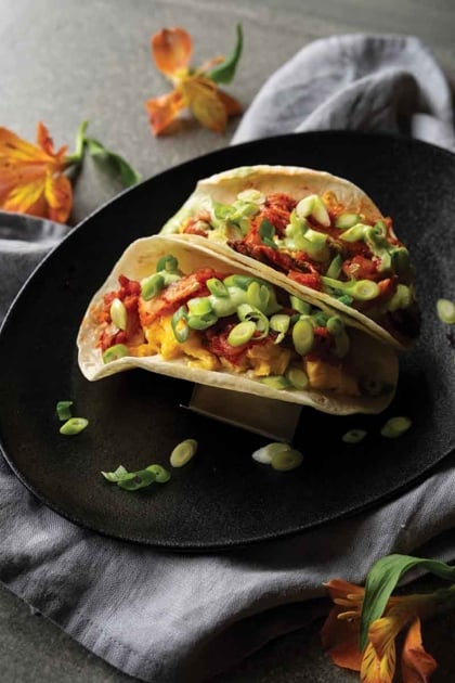 Kimchi Mid-Day Breakfast Tacos - alive magazine