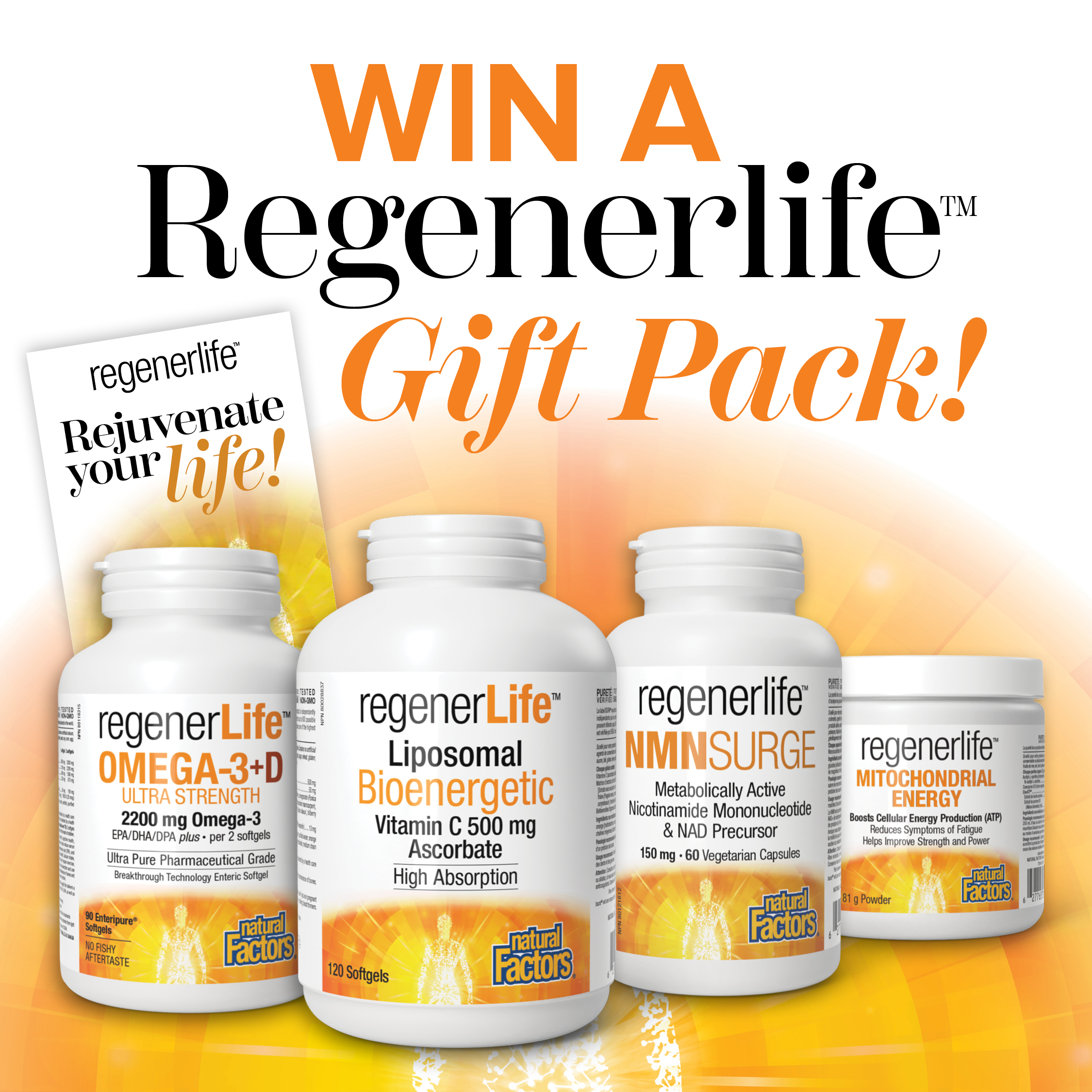 Enter to Win a Healthy Aging Bundle from Natural Factors! - alive magazine